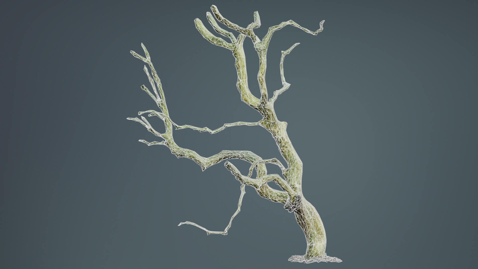 Wiggle Tree Branches - 3D Model by Polygonal Miniatures