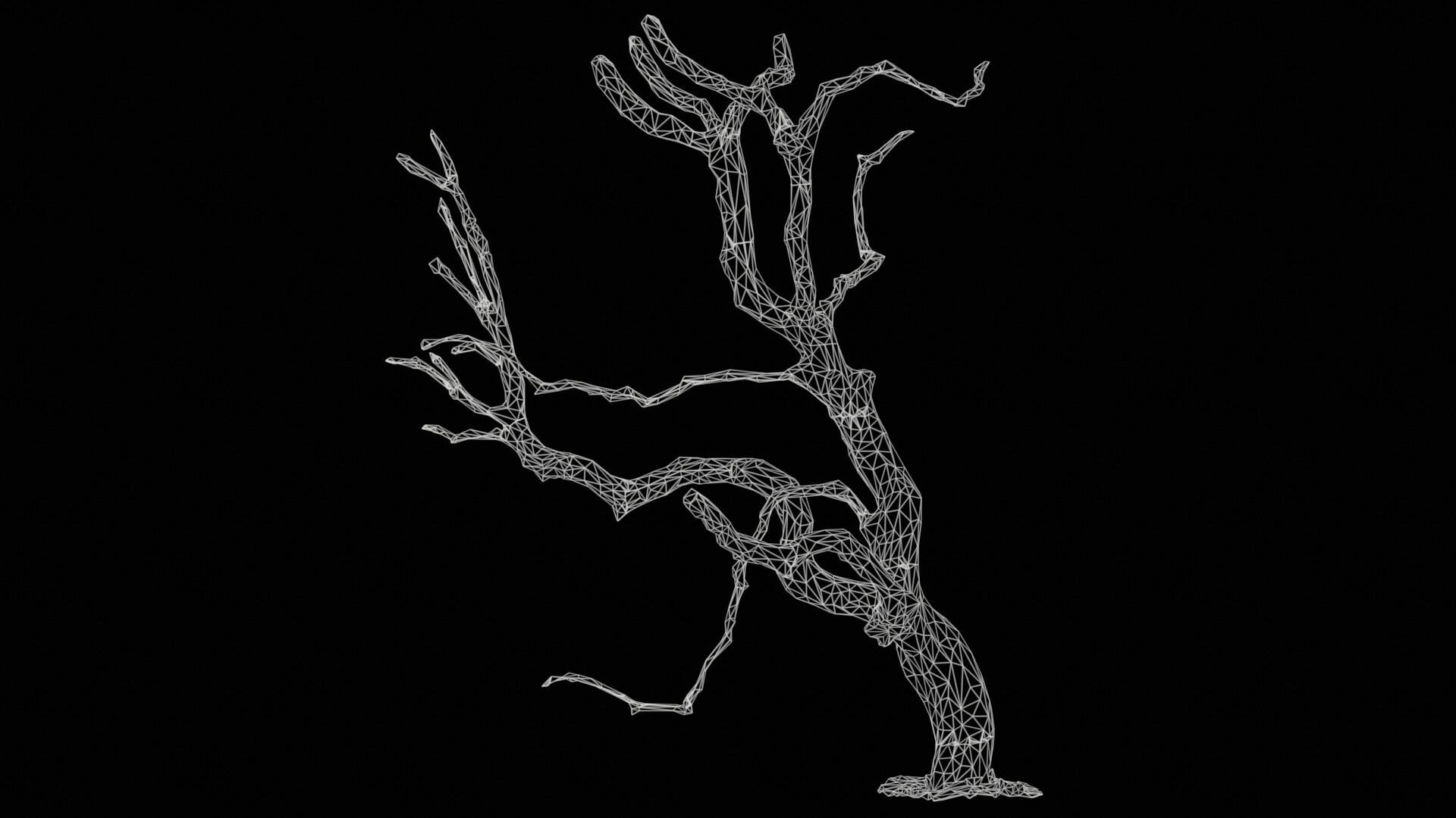 Wiggle Tree Branches - 3D Model by Polygonal Miniatures