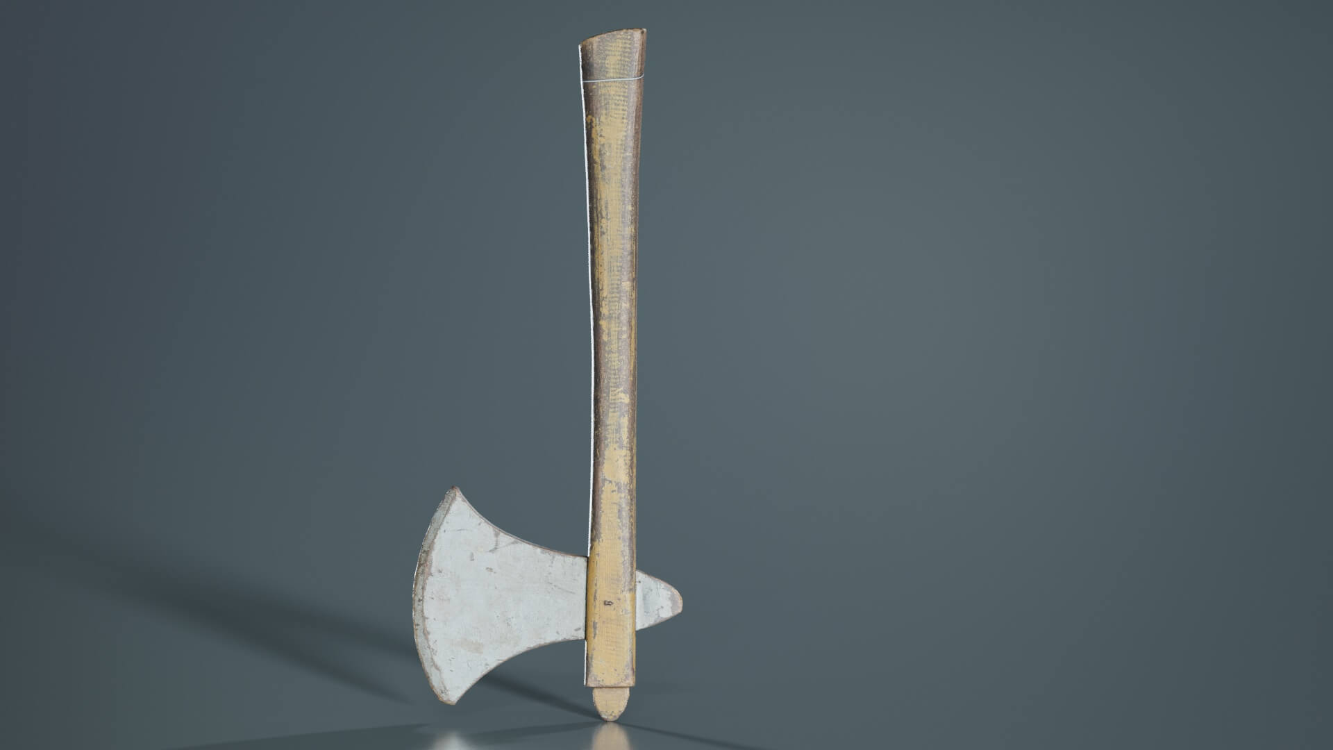 Wooden Axe - 3D Model by Polygonal Miniatures
