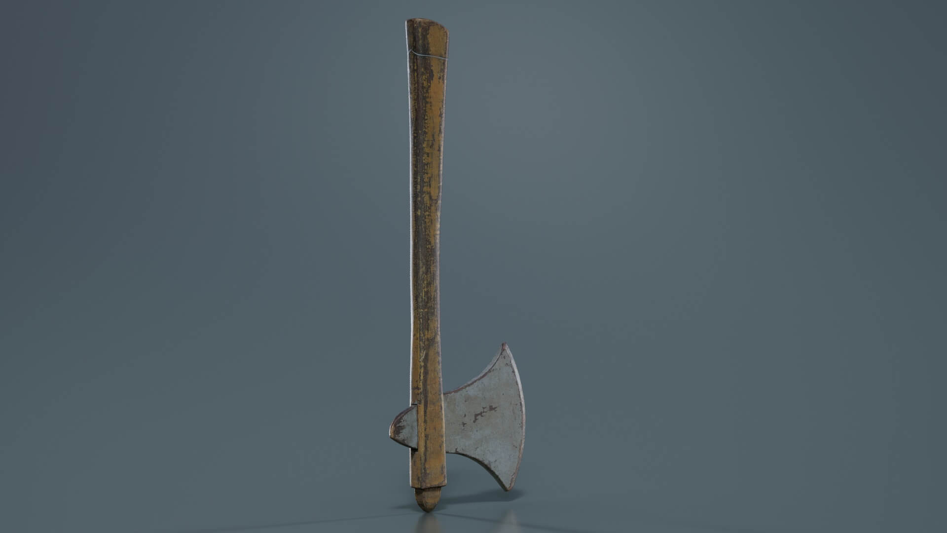 Wooden Axe - 3D Model by Polygonal Miniatures