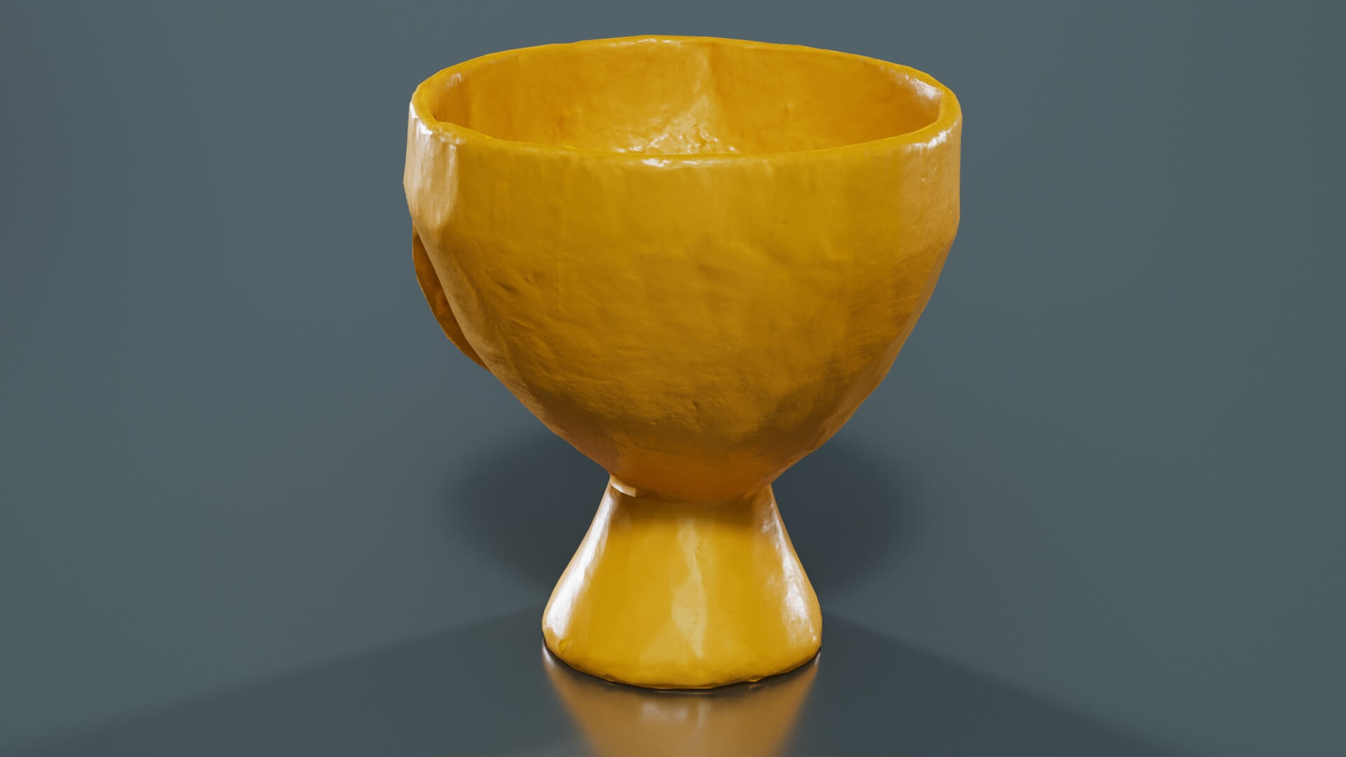 Wooden Chalice - 3D Model by Polygonal Miniatures