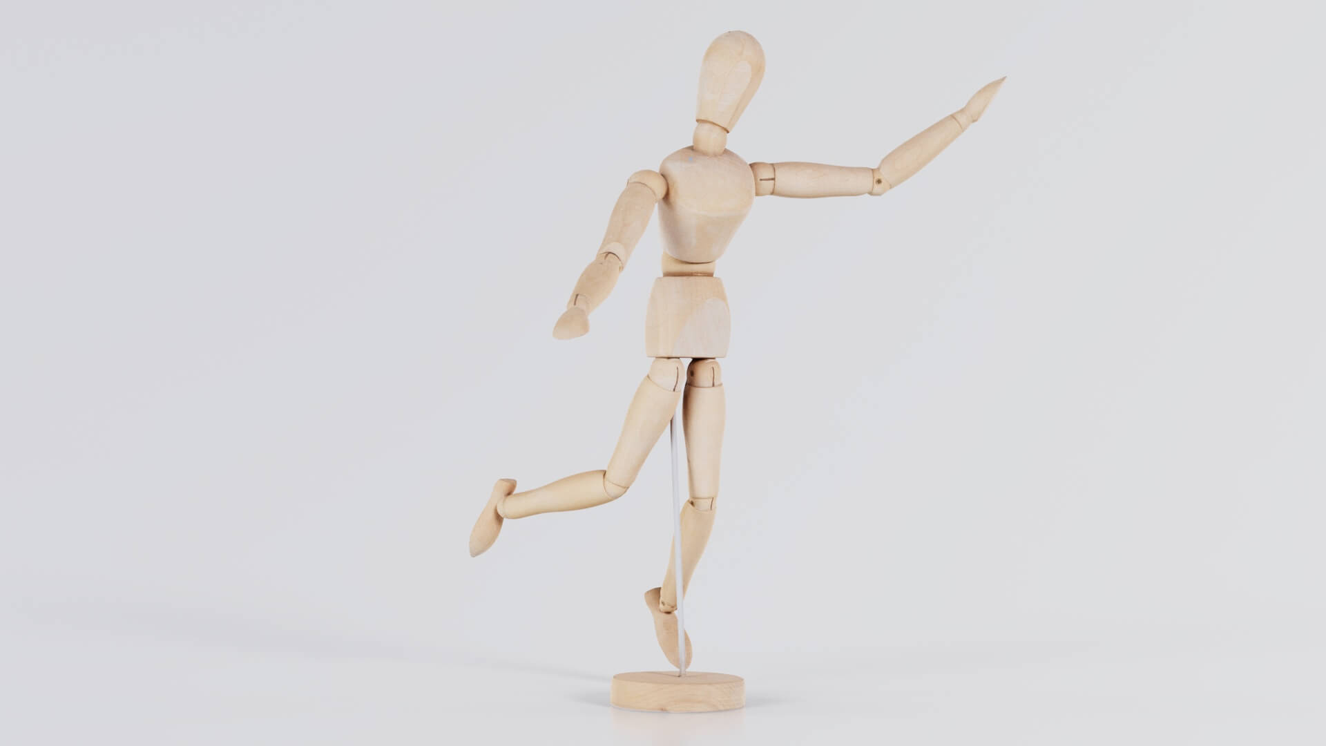 Wooden Mannequin Pose 04 - 3D Model by Polygonal Miniatures