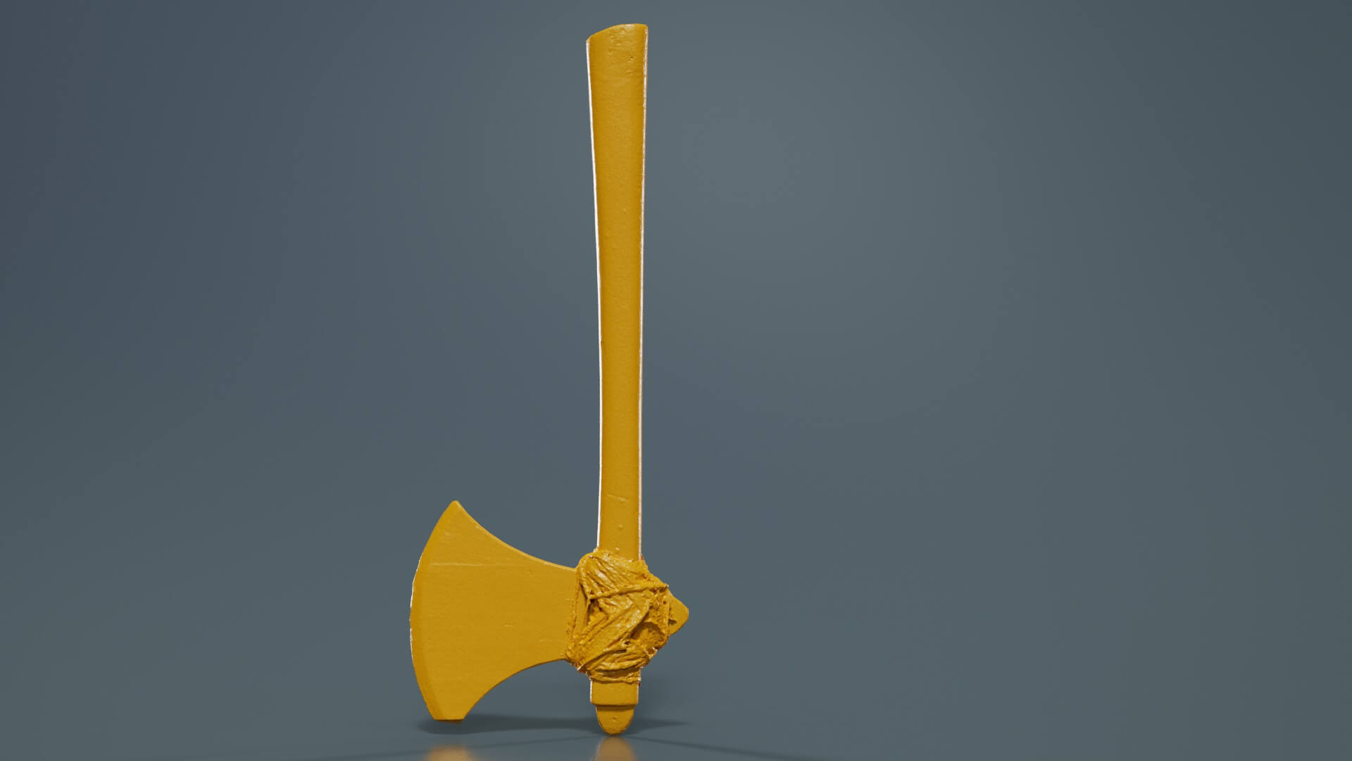 Wooden Rope Axe - 3D Model by Polygonal Miniatures