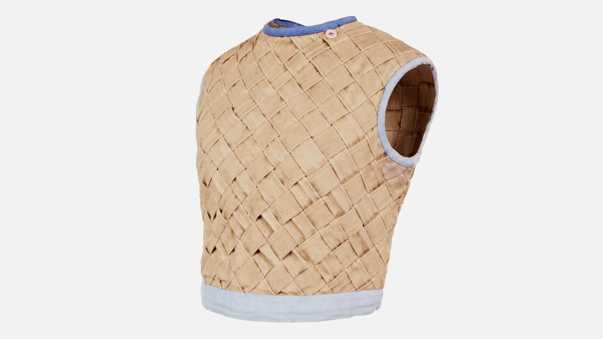 Woven Soldier Armor - 3D Model by Polygonal Miniatures