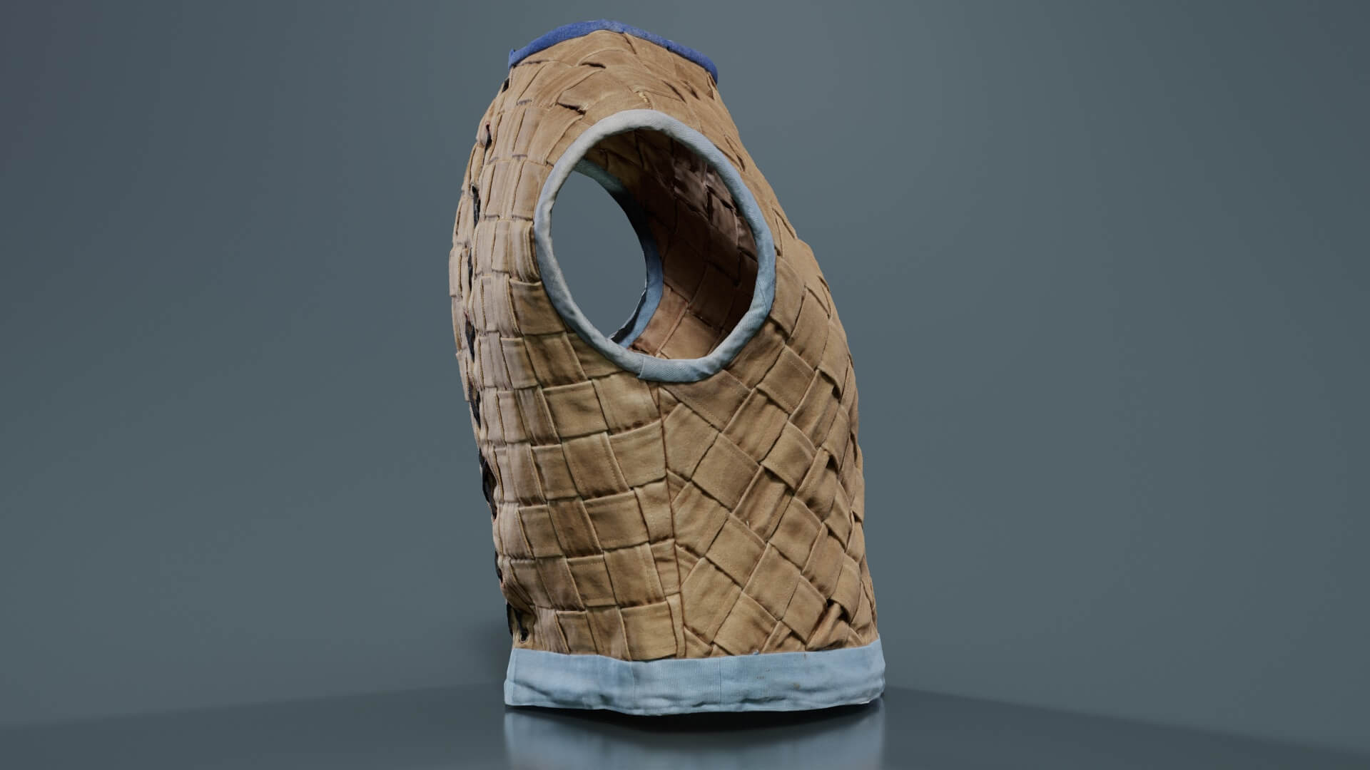 Woven Soldier Armor - 3D Model by Polygonal Miniatures