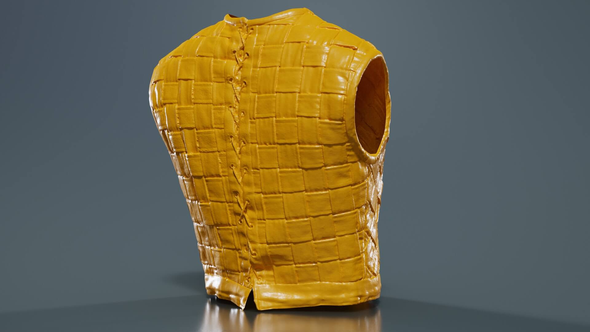 Woven Soldier Armor - 3D Model by Polygonal Miniatures