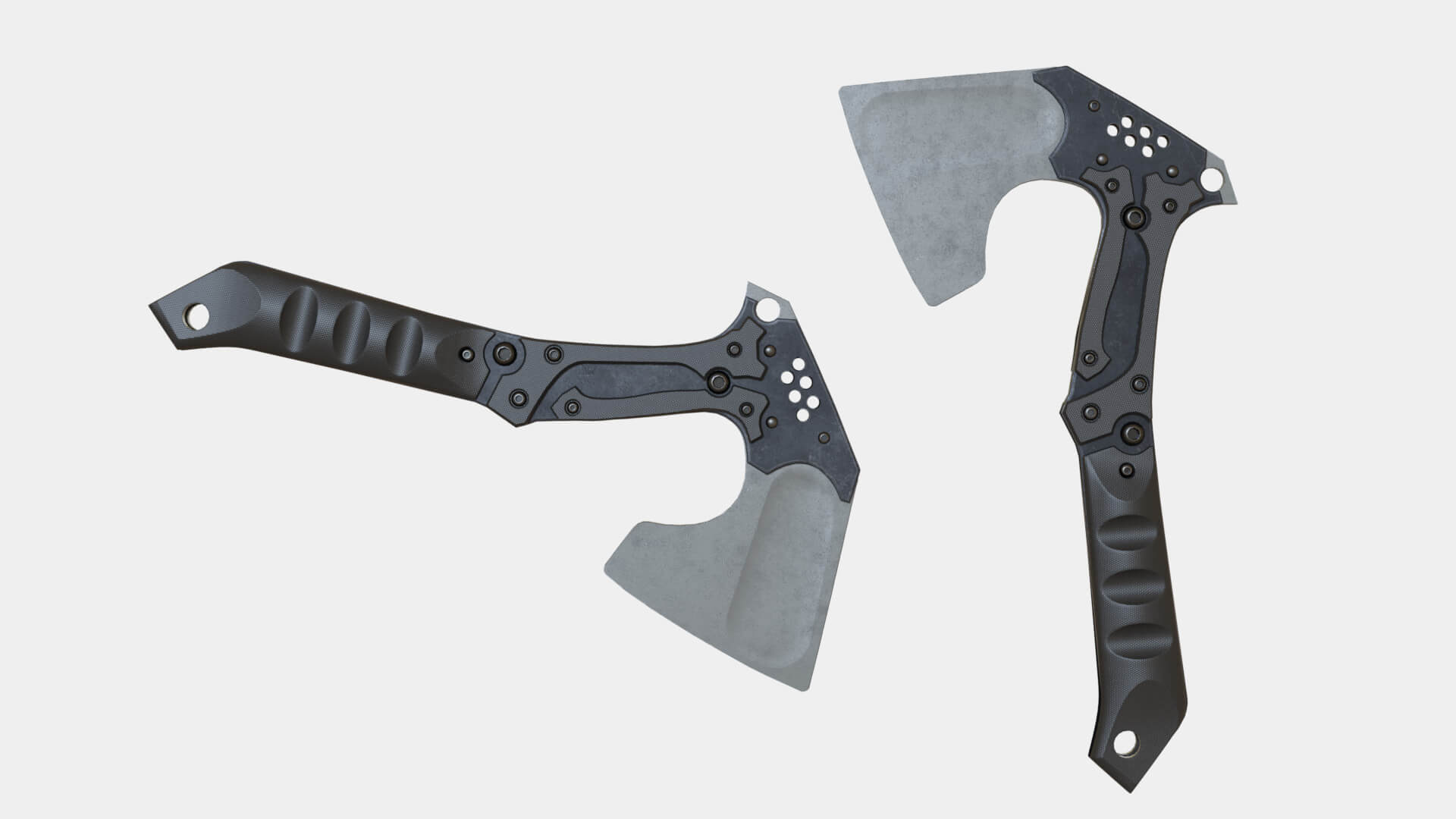 Tactical Axe - 3D Model by Polygonal