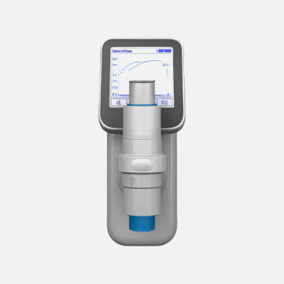 Detailed 3D Spirometer with Flow Sensor and LCD Screen by PolyMaster