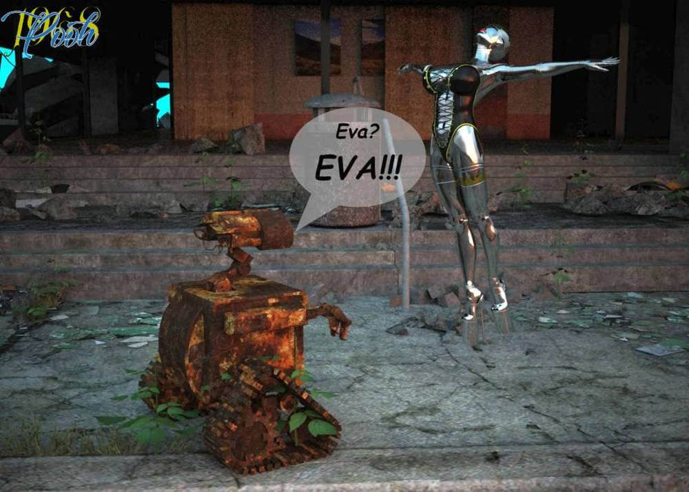 Eva 3D Render, Digital Art by pooh68