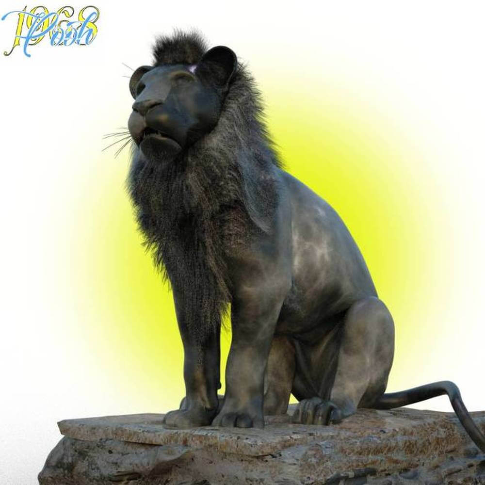 Lion 3D Render | RenderHub Gallery