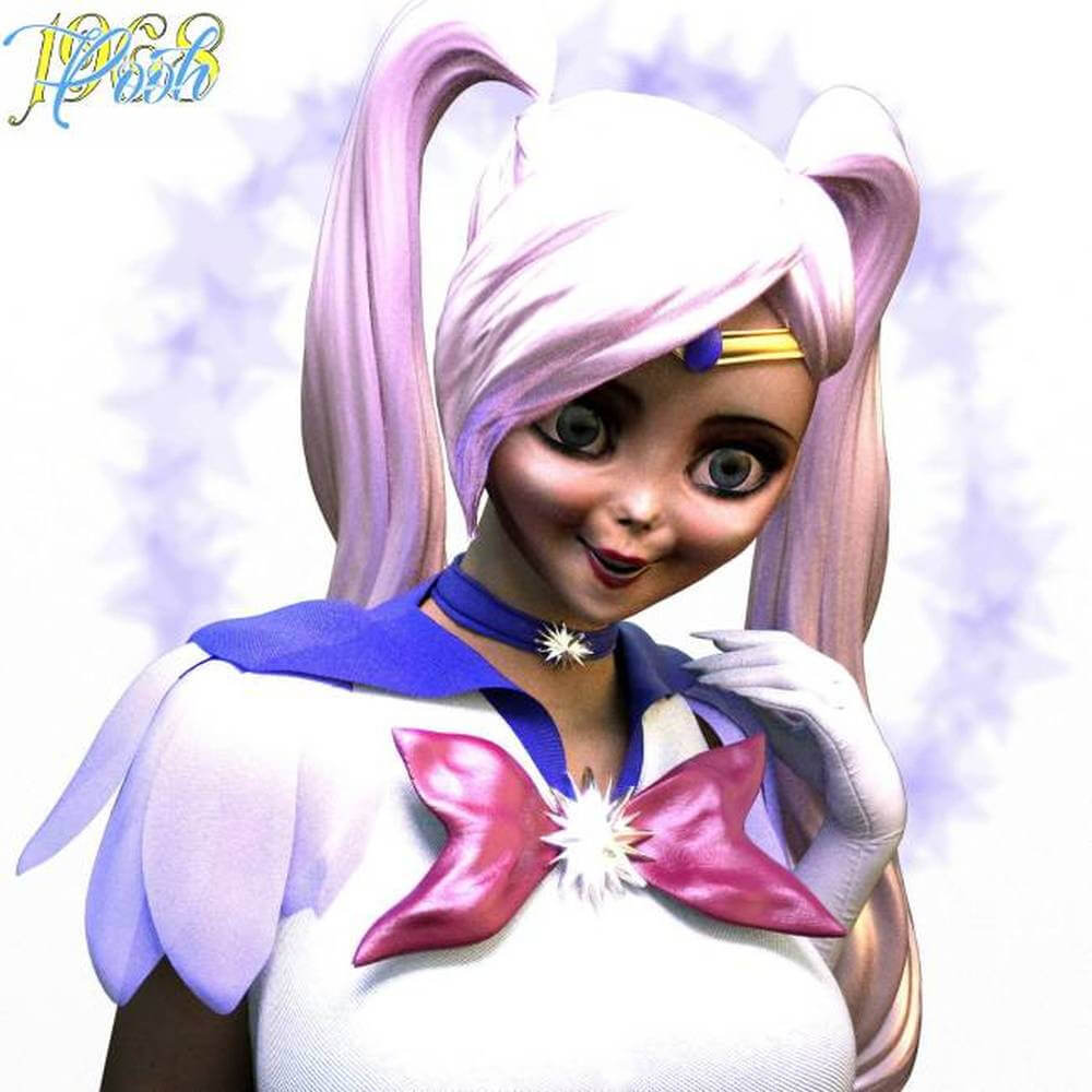 Masha - 37 3D Render, Digital Art by pooh68