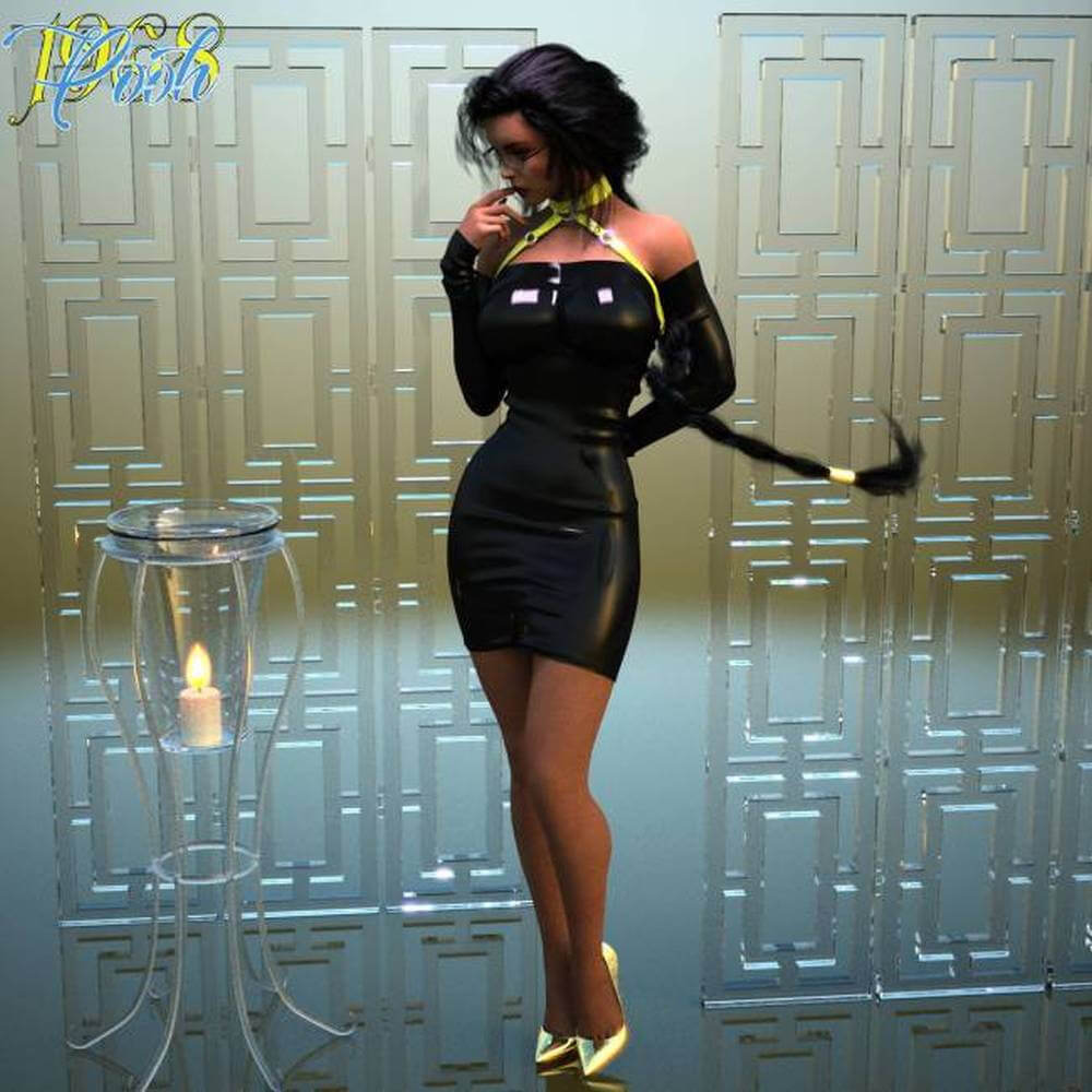 Nadia - 114 3D Render, Digital Art by pooh68