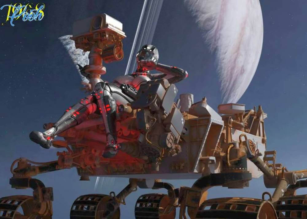 Nadia - 141 - Alone in Space 3D Render | RenderHub Gallery