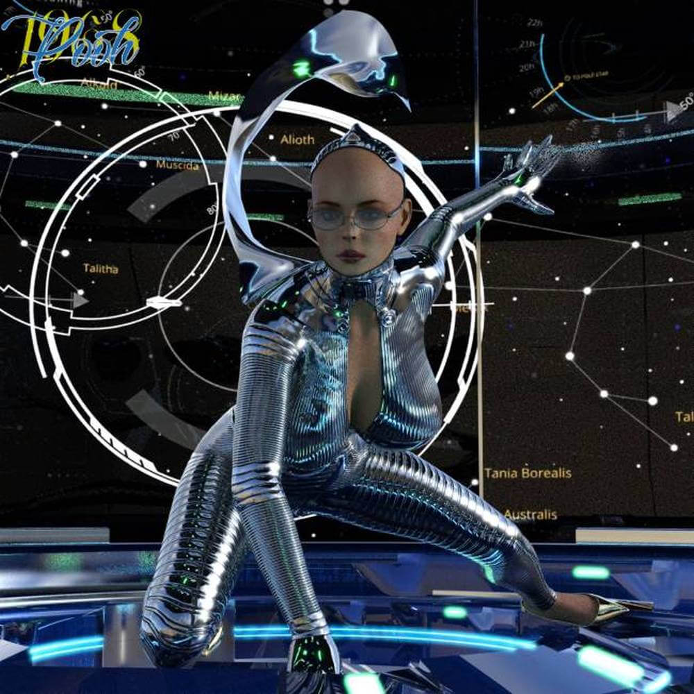 Nadia - 149 3D Render, Digital Art by pooh68