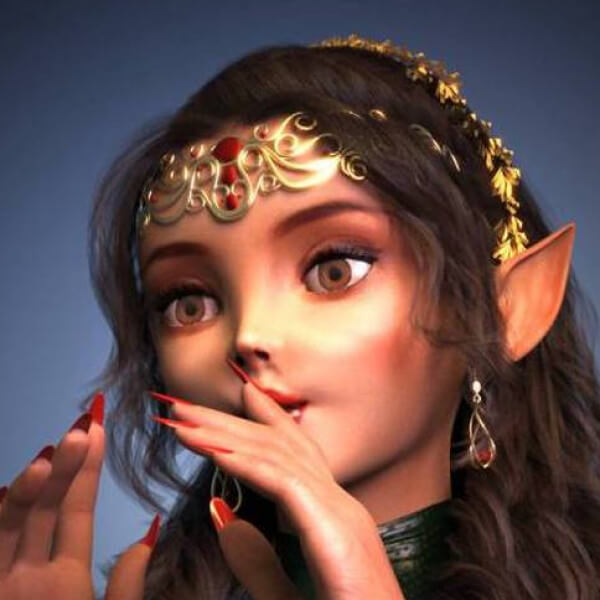 Nadia - 180 3D Render | RenderHub Gallery