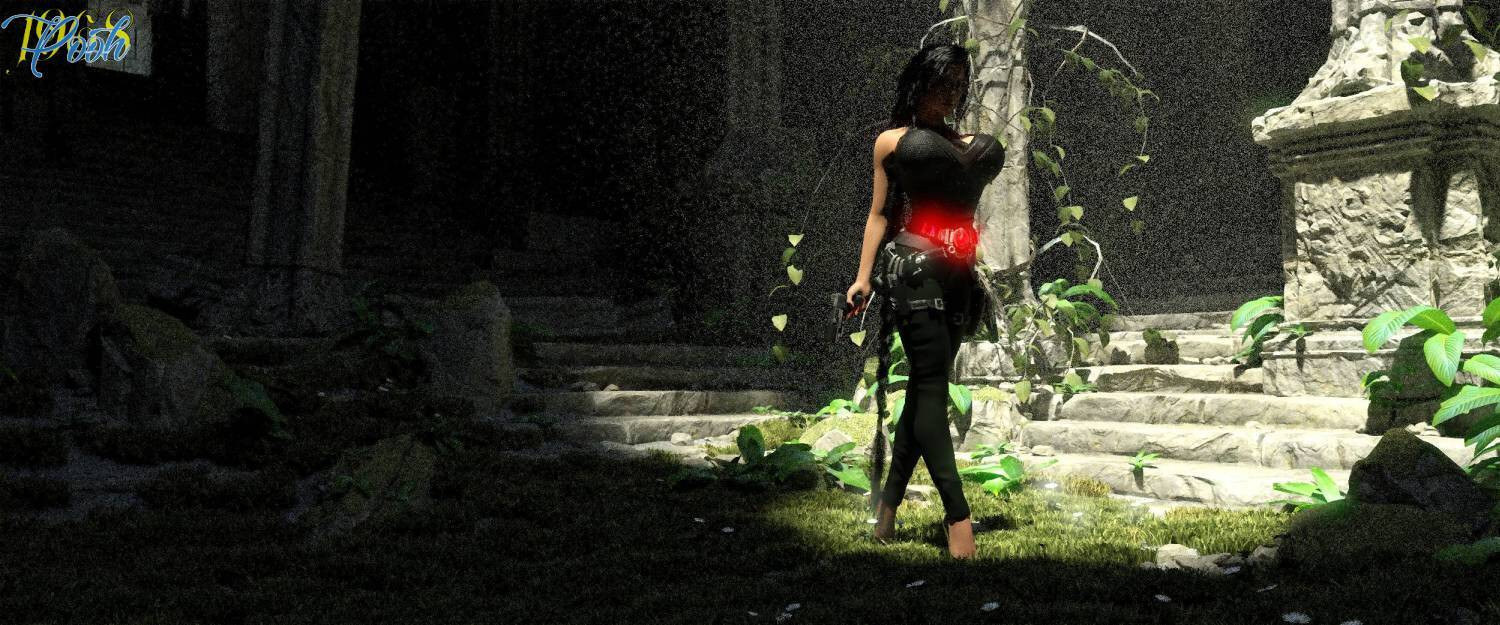 Nadia - 89 3D Render, Digital Art by pooh68