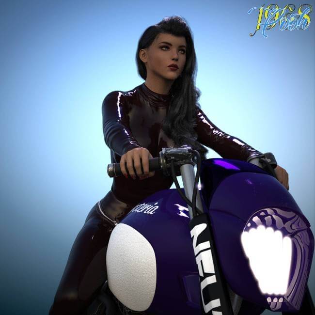 Nastia 2 3d Render Digital Art By Pooh68 7049