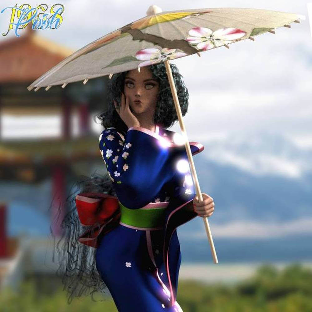Nastia 7 3d Render Digital Art By Pooh68 5648