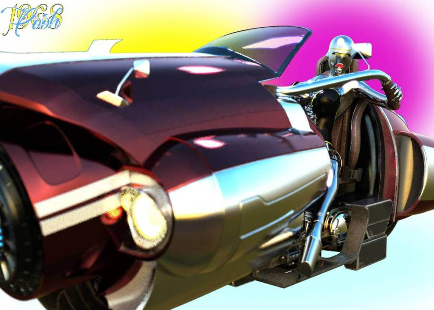 New Sexy Robots 136 3d Render Renderhub Gallery 3781