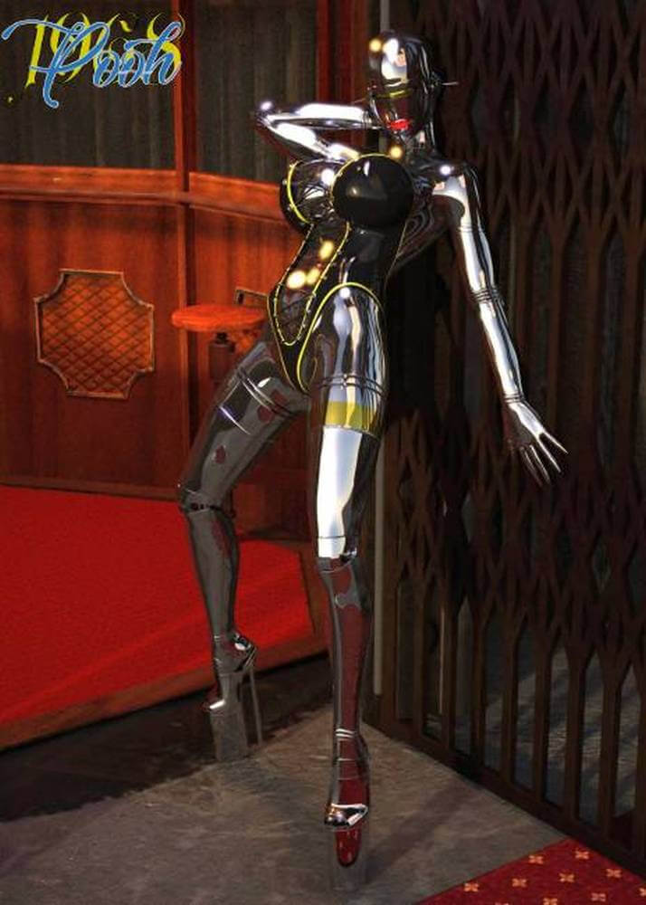New Sexy Robots 139 3d Render Digital Art By Pooh68 1648