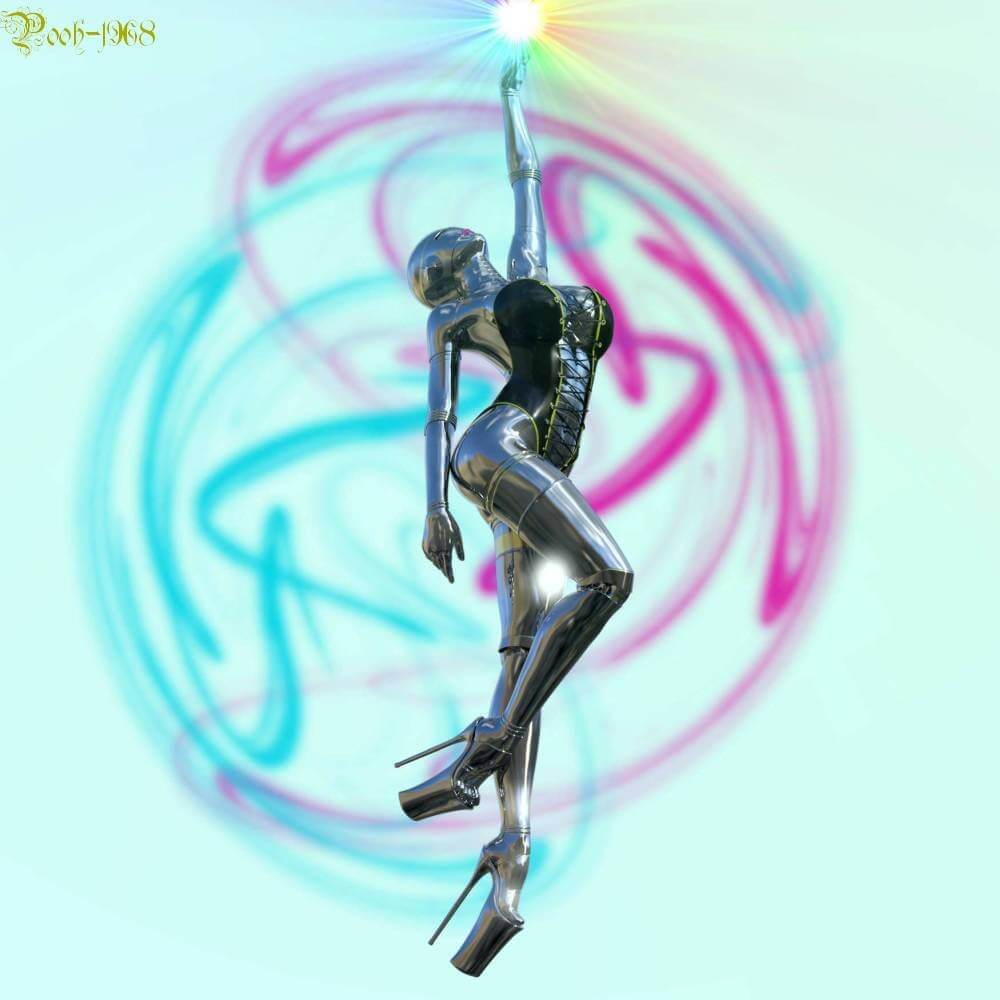 Sexy Robots 114 3d Render Digital Art By Pooh68 3496