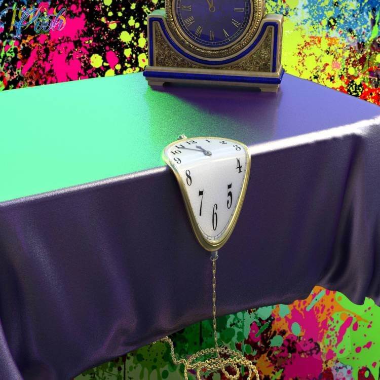 Time is Flow - draw this again 3D Render, Digital Art by pooh68