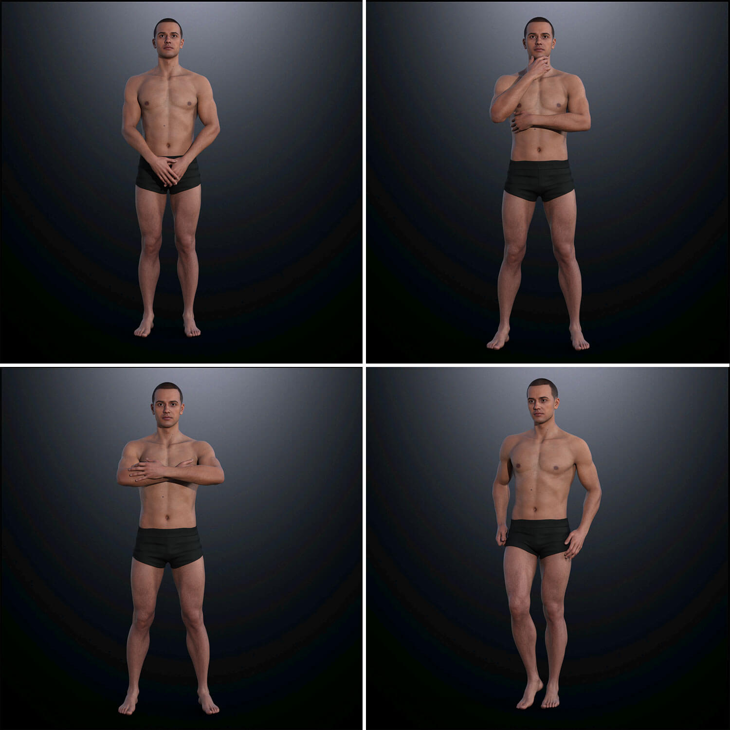 M9 Utility Poses No.1 - Daz Content by Pose Company