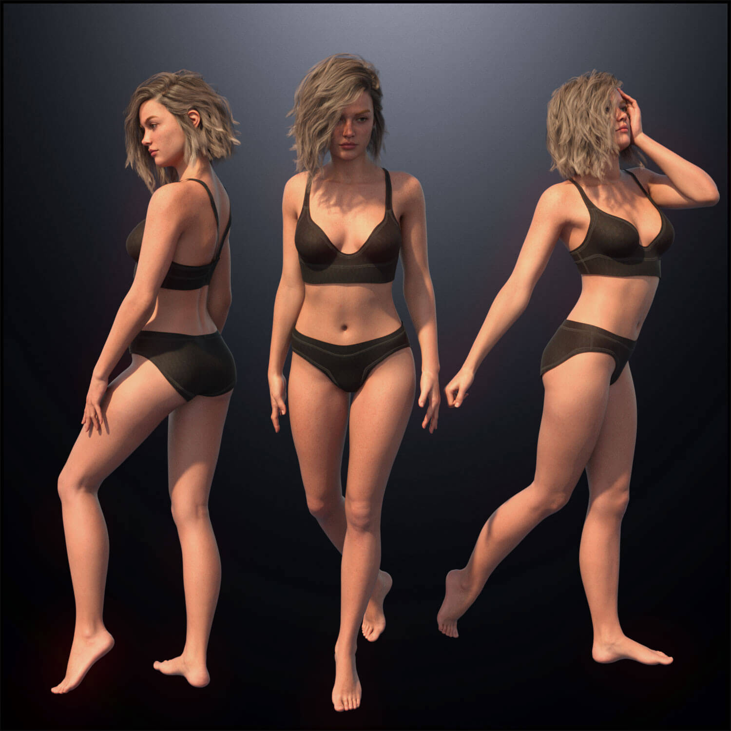 V9 Basics Poses - Standing 2 Daz Content by Pose Company