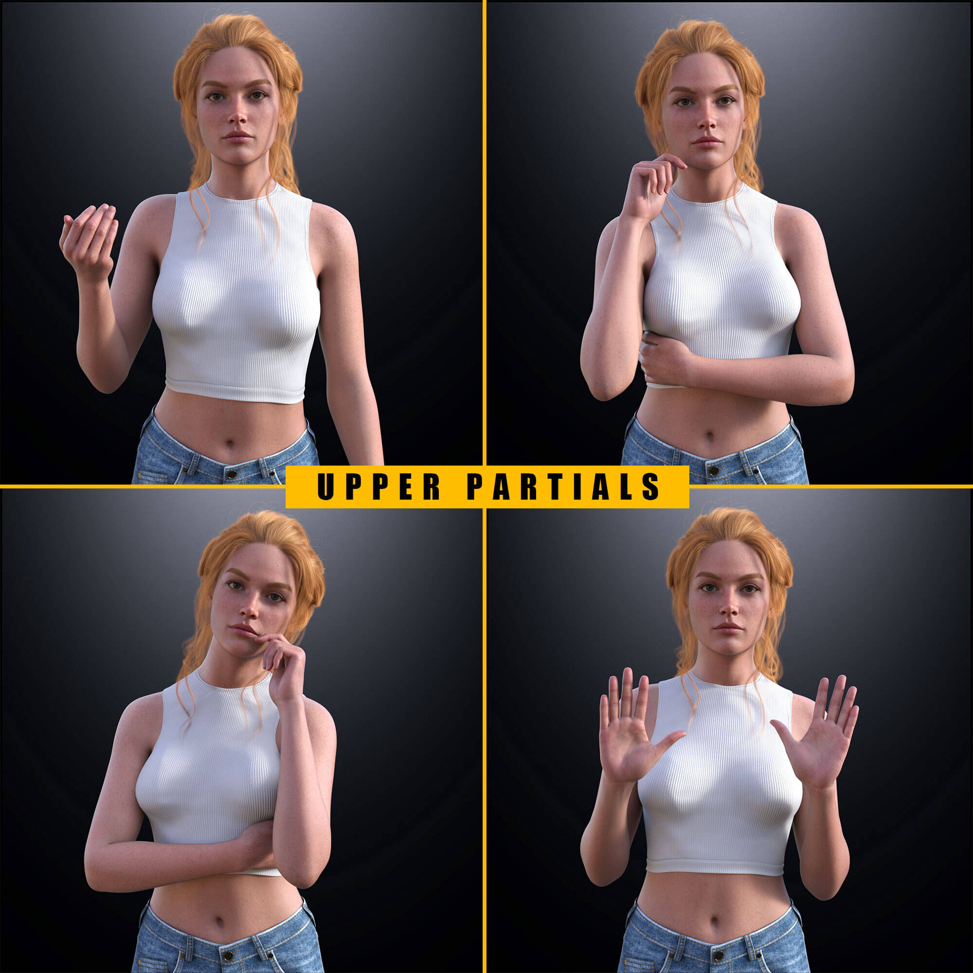 V9 Conversation Poses - Mix and Match Daz Content by Pose Company