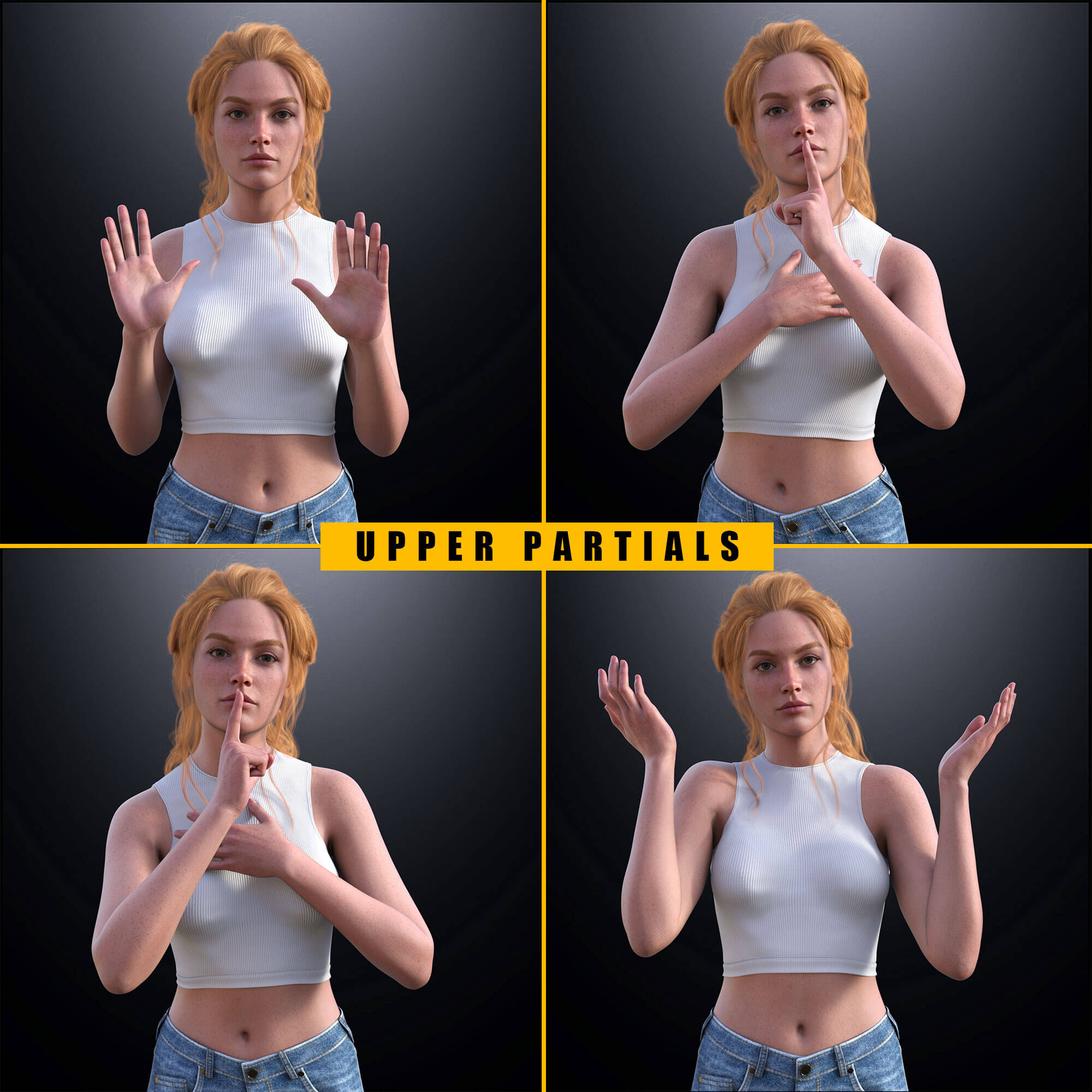 V9 Conversation Poses - Mix and Match Daz Content by Pose Company