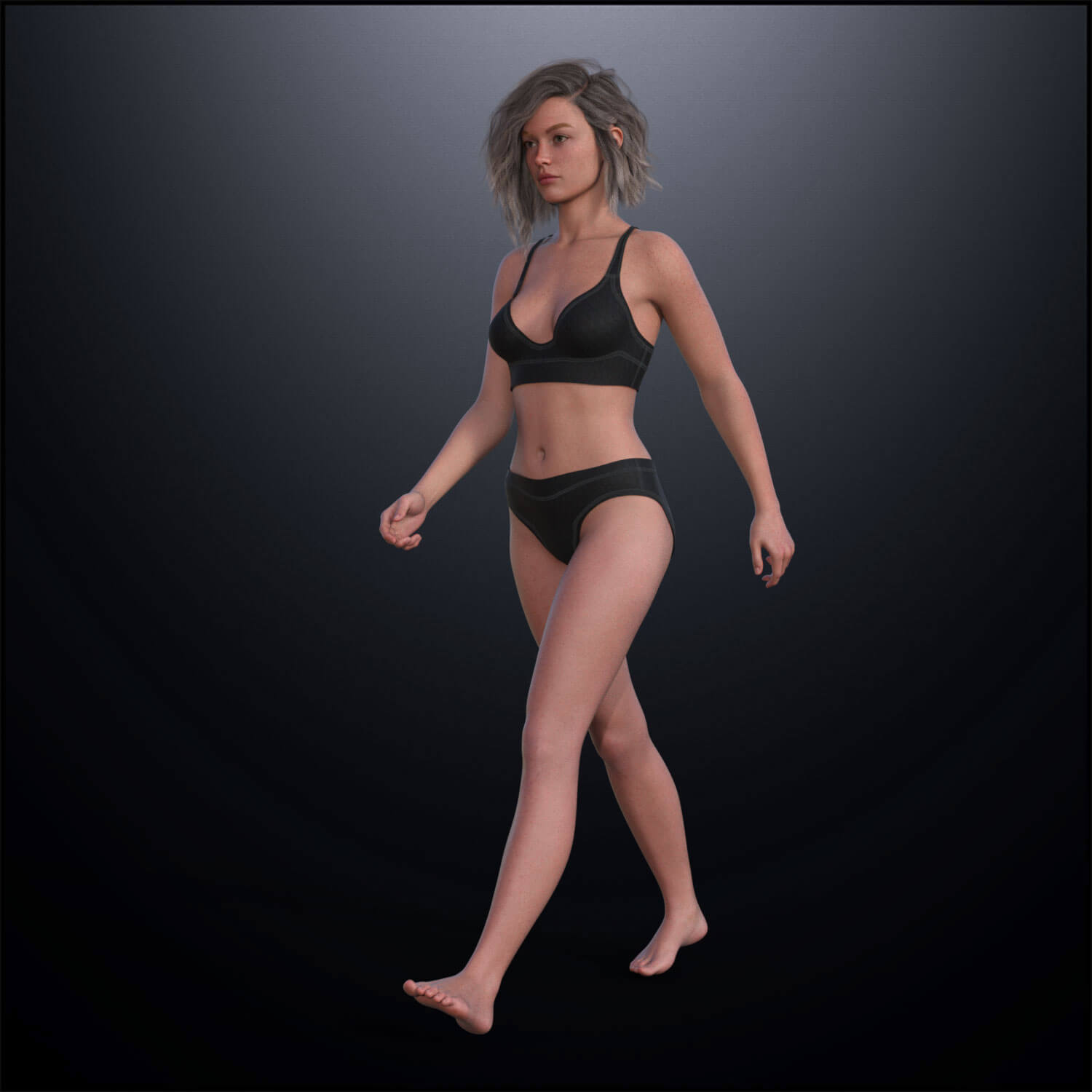 V9 - Walking Poses Daz Content by Pose Company