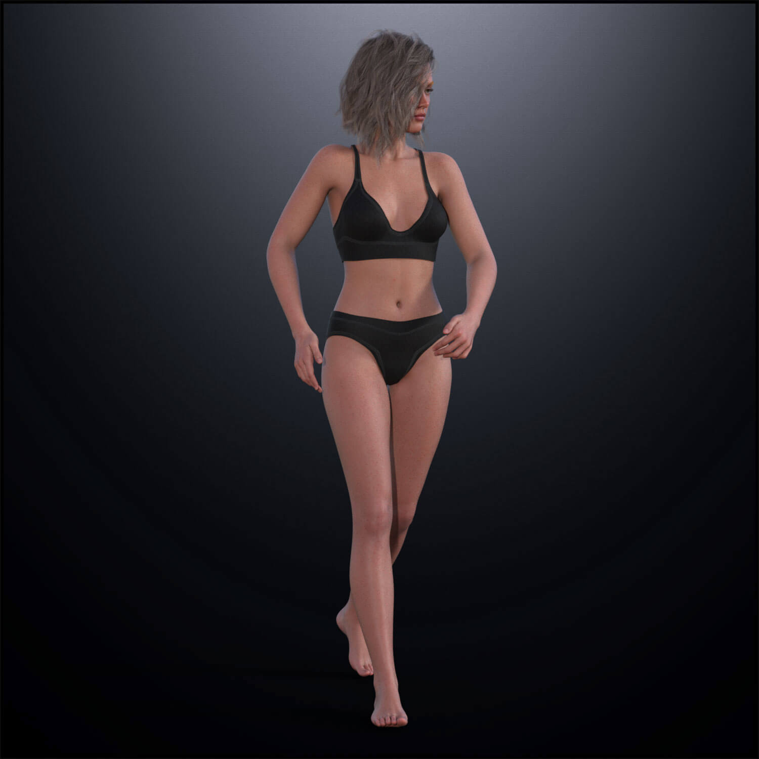 V9 - Walking Poses Daz Content by Pose Company