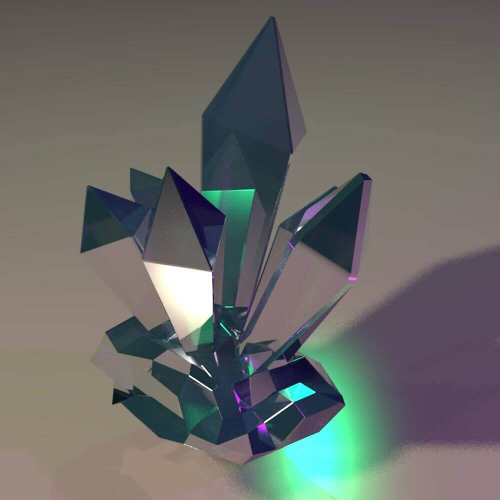 Crystal - 3D Model by potentialfate