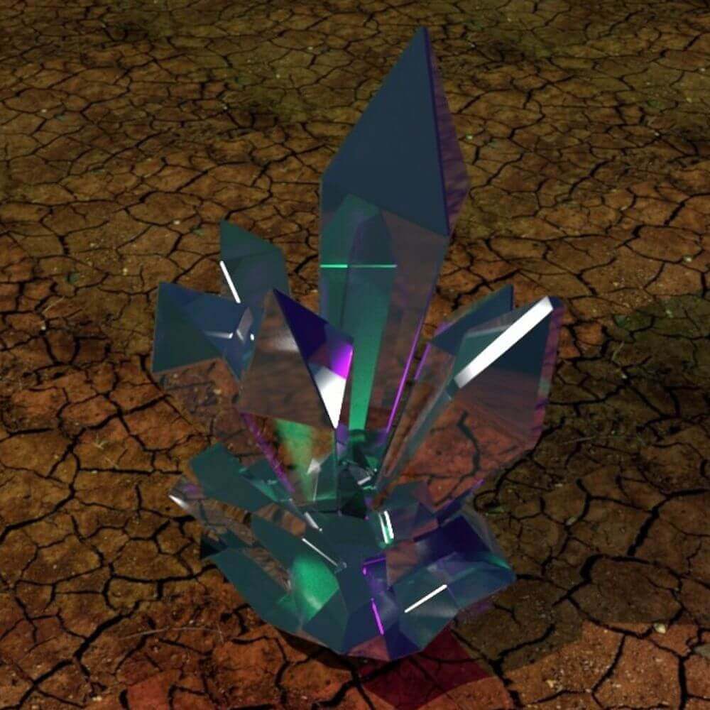 Crystal - 3D Model by potentialfate