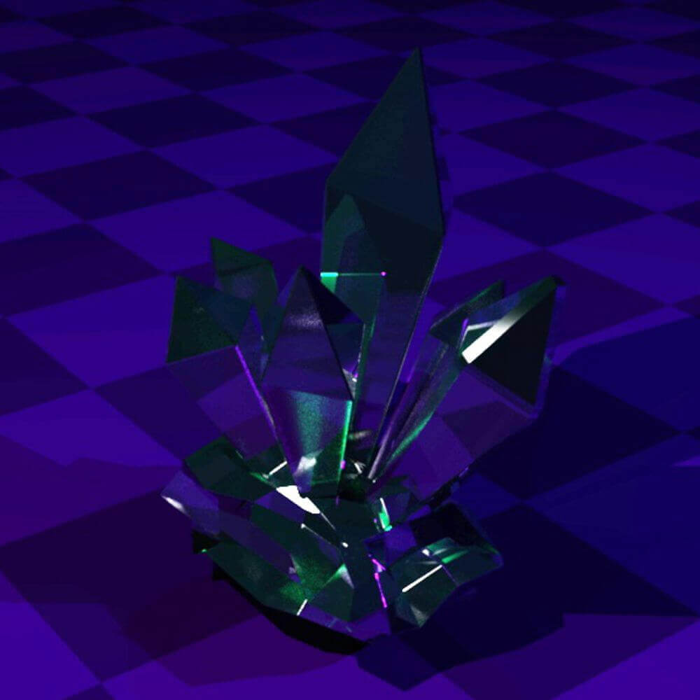 Crystal - 3D Model by potentialfate