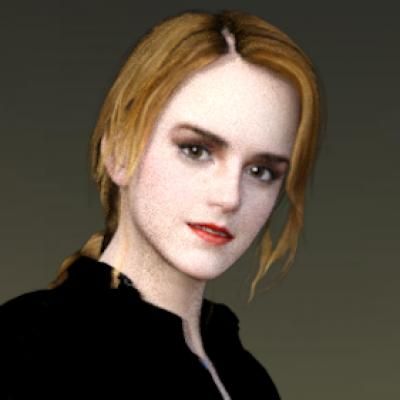 Emma Watson 3D 3D Rendering | RenderHub Gallery