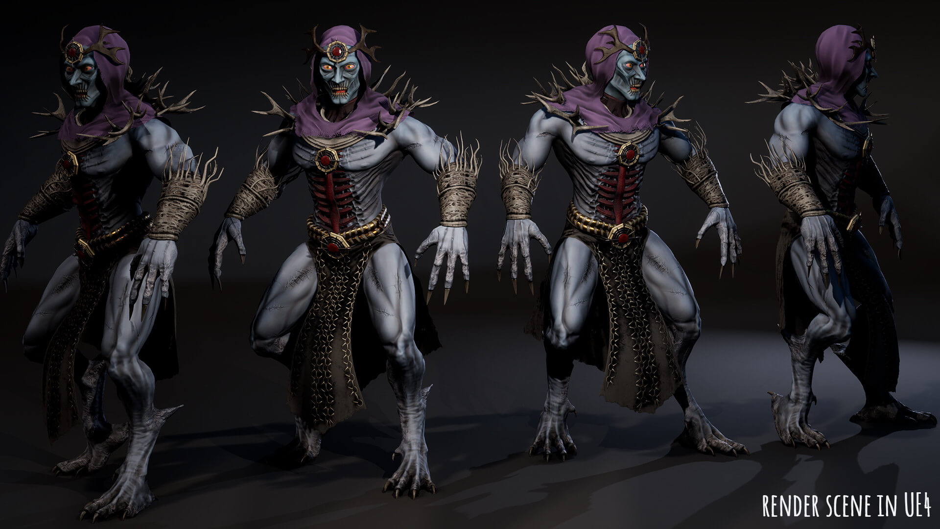 Male Creature Character - 3D Model by ppplux8