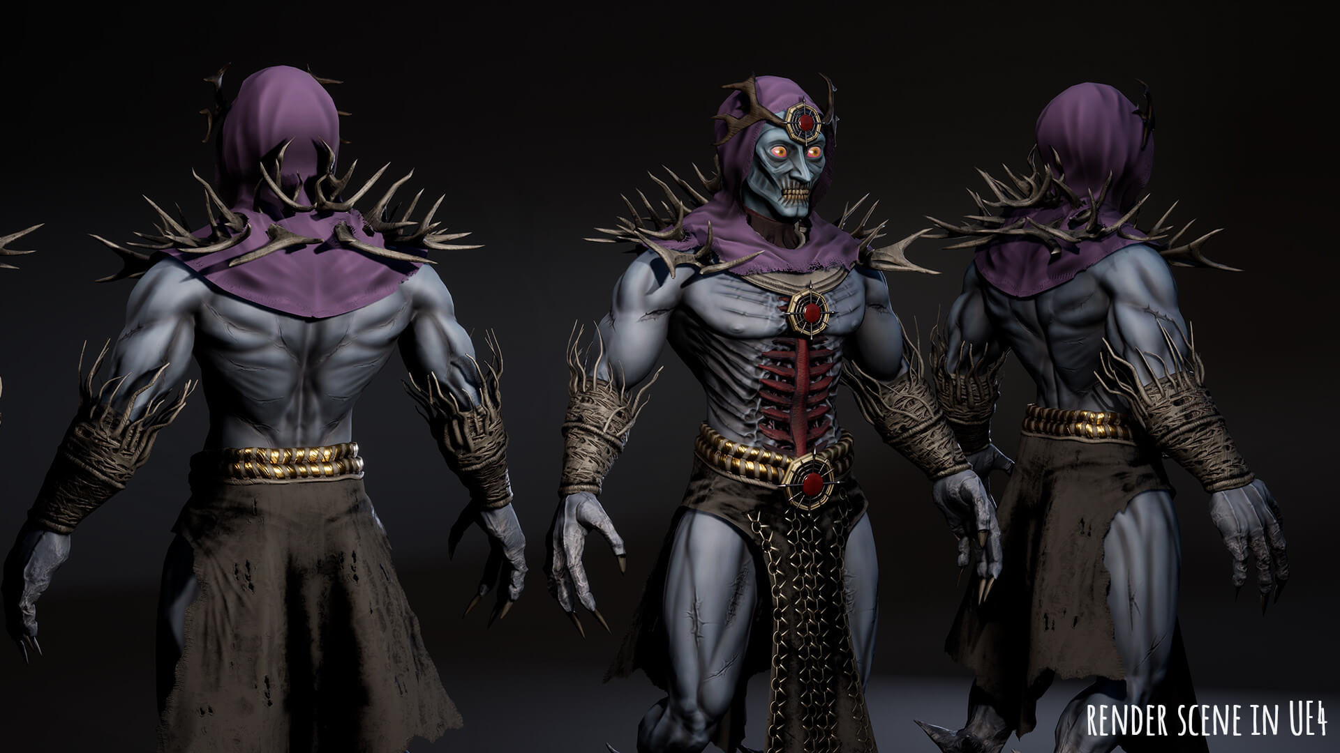 Male Creature Character - 3D Model by ppplux8