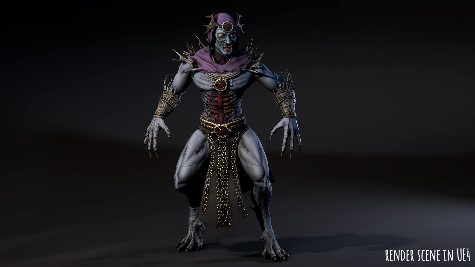 Male Creature Character - 3D Model by ppplux8