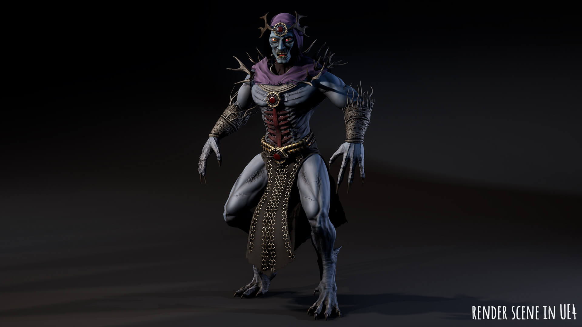 Male Creature Character - 3D Model by ppplux8