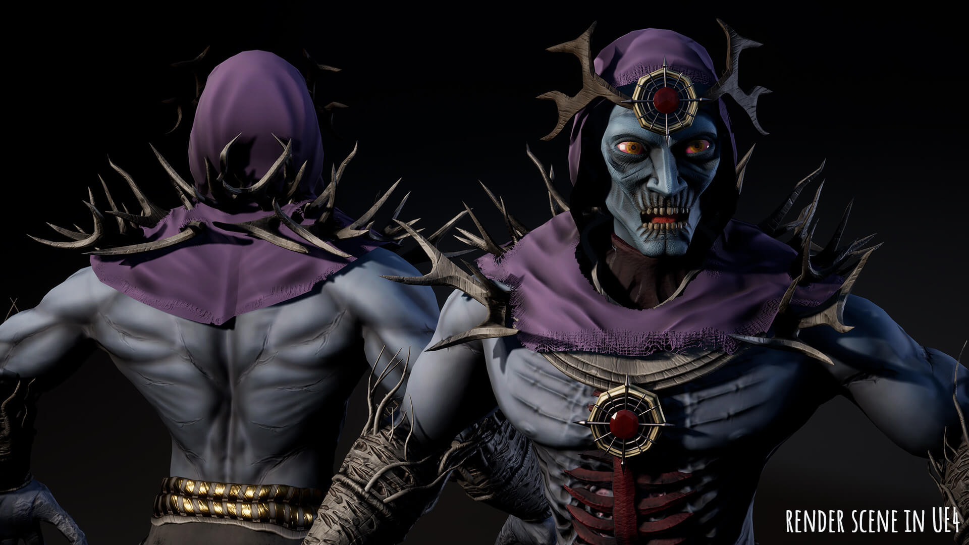 Male Creature Character - 3D Model by ppplux8