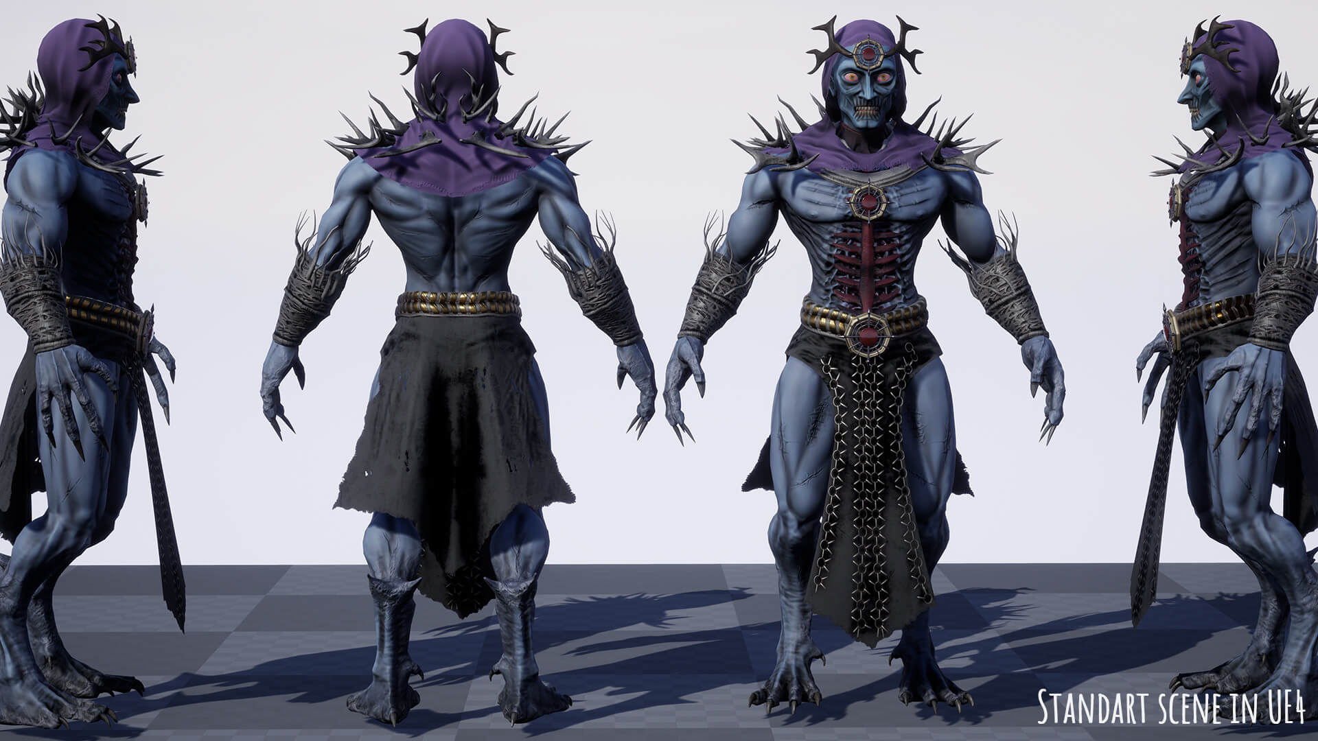 Male Creature Character - 3D Model by ppplux8