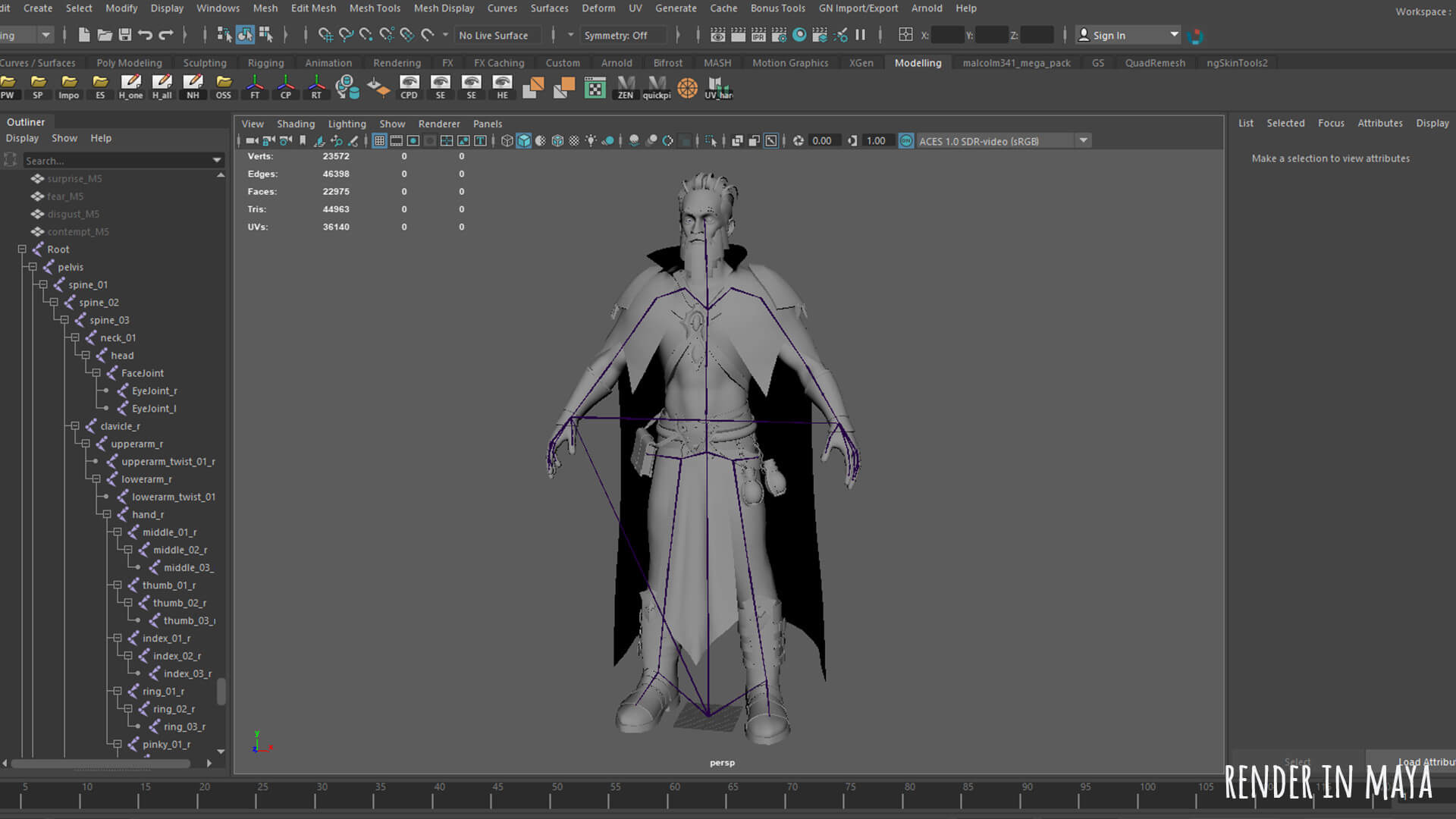 Male Wizard Red Low Poly 3d Model By Ppplux8 