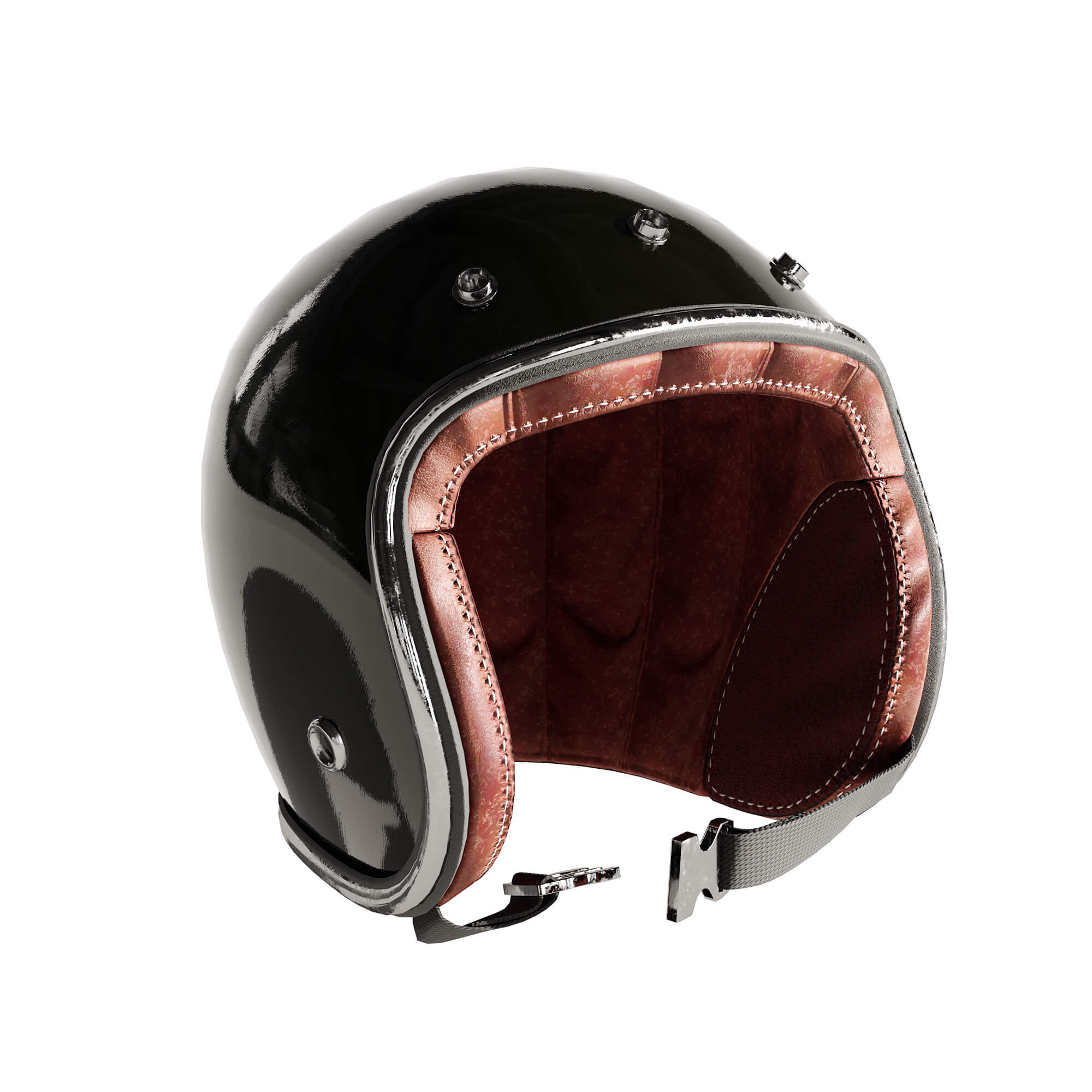 Plastic Helmet Set 1 - 3D Model by ppplux8