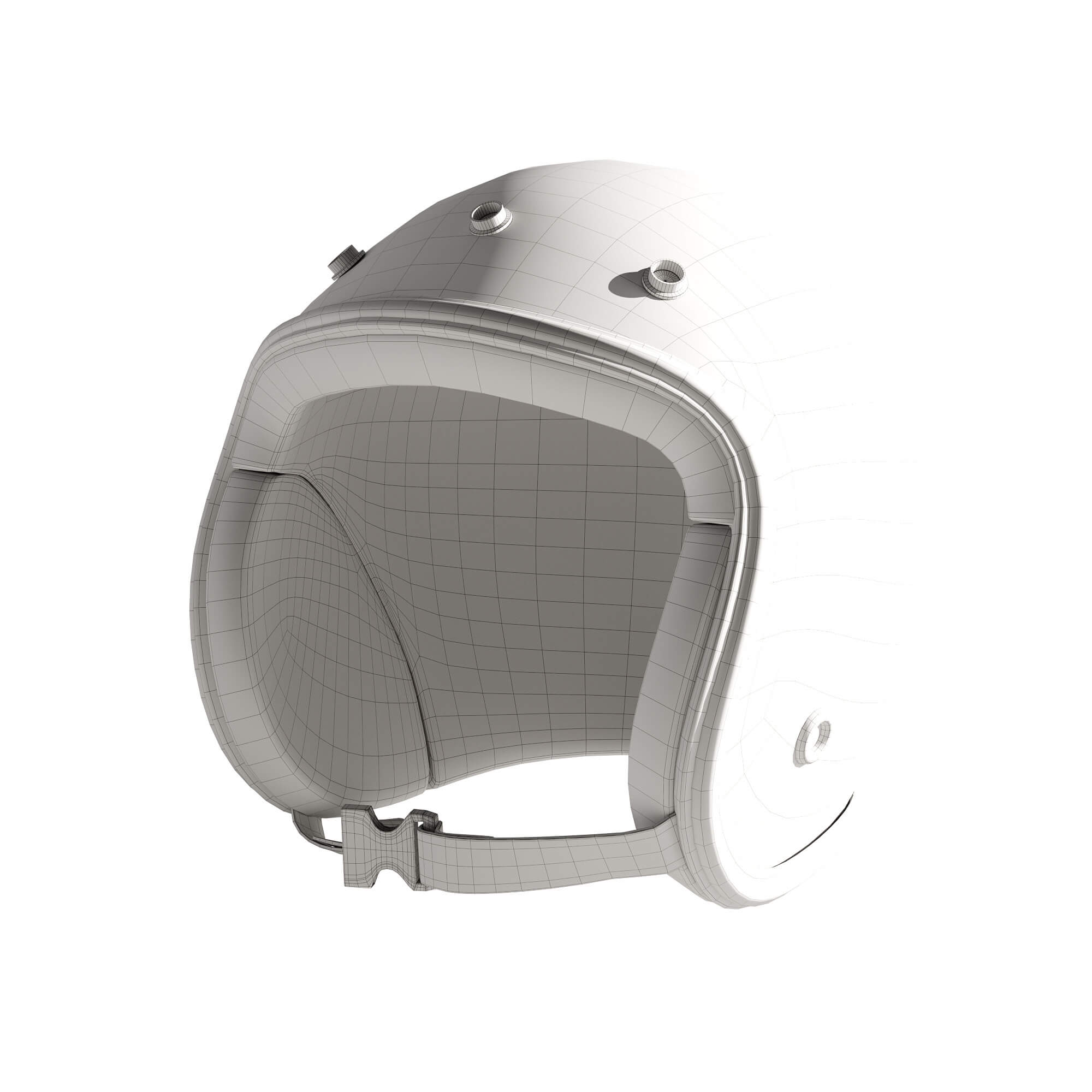 Plastic Helmet Set 1 - 3D Model by ppplux8