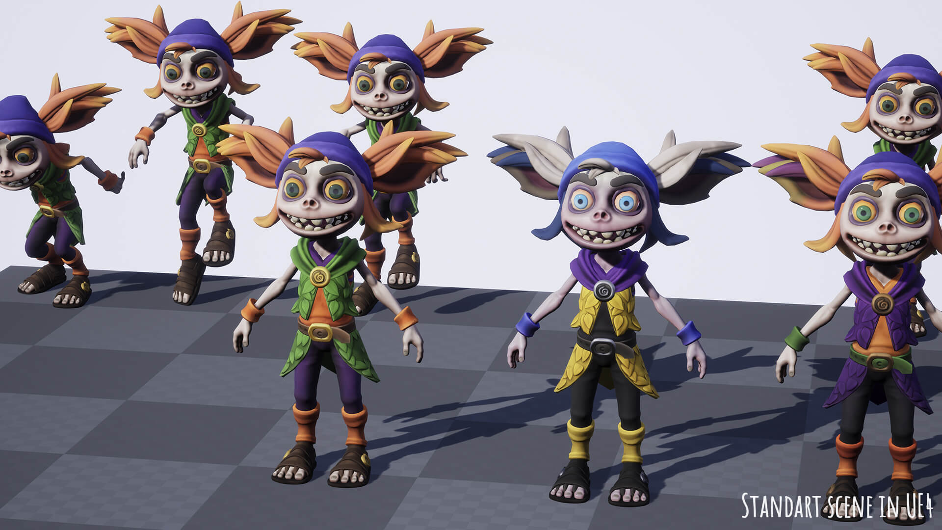 Stylized Forest Spirit 1 - 3D Model by ppplux8