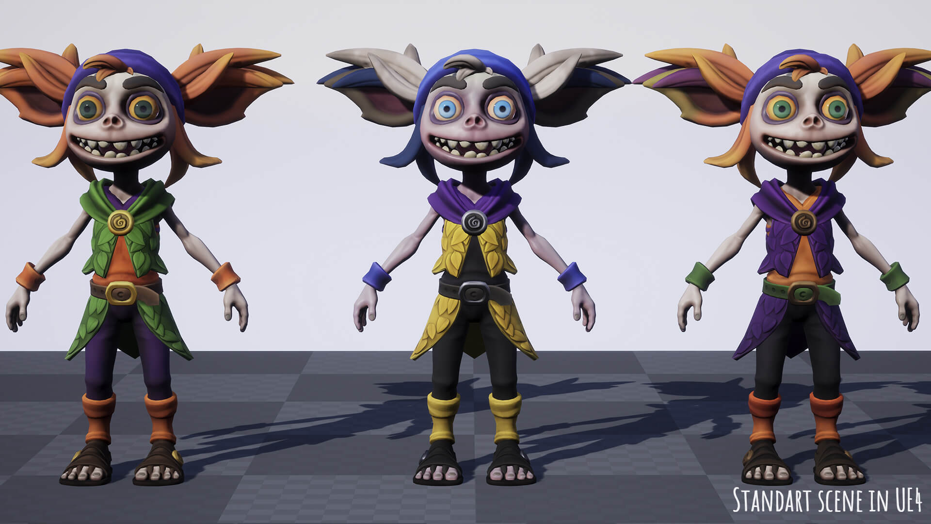 Stylized Forest Spirit 1 - 3D Model by ppplux8