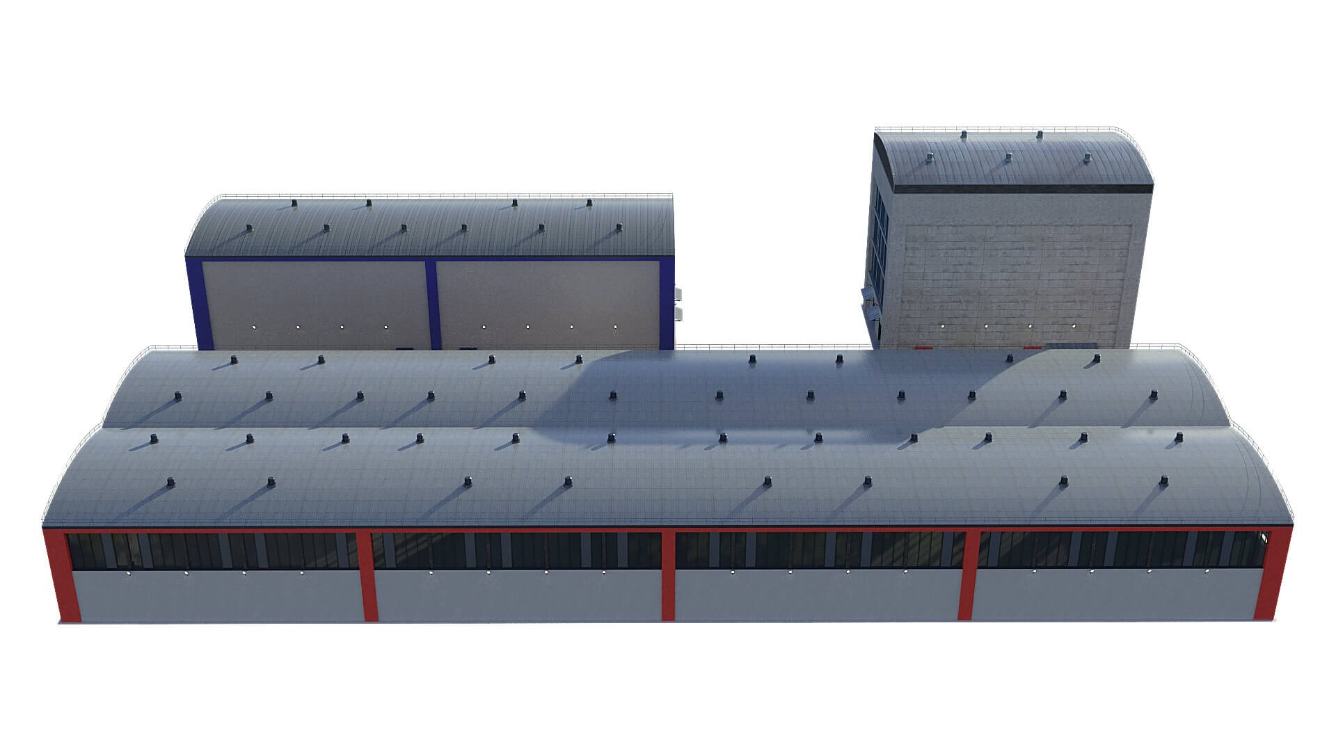 Industrial Buildings Model Pack by PPro