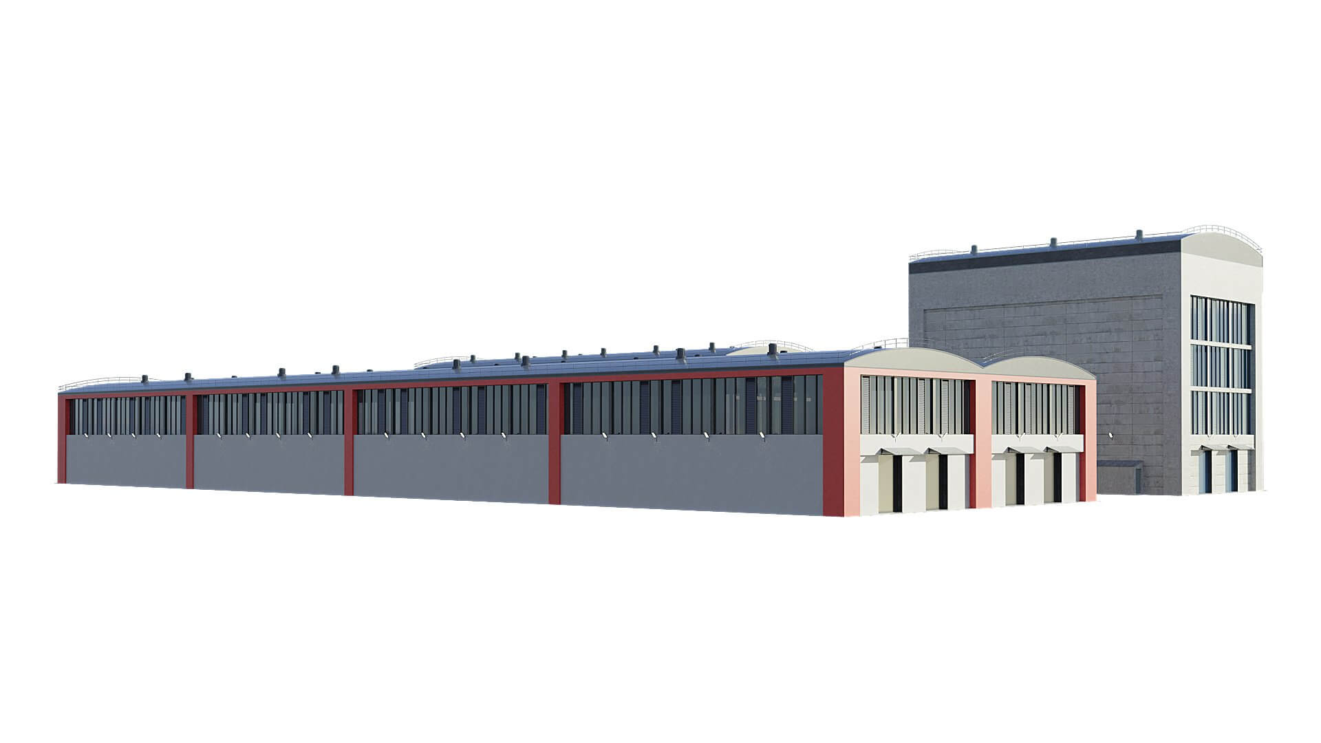 Industrial Buildings Model Pack by PPro