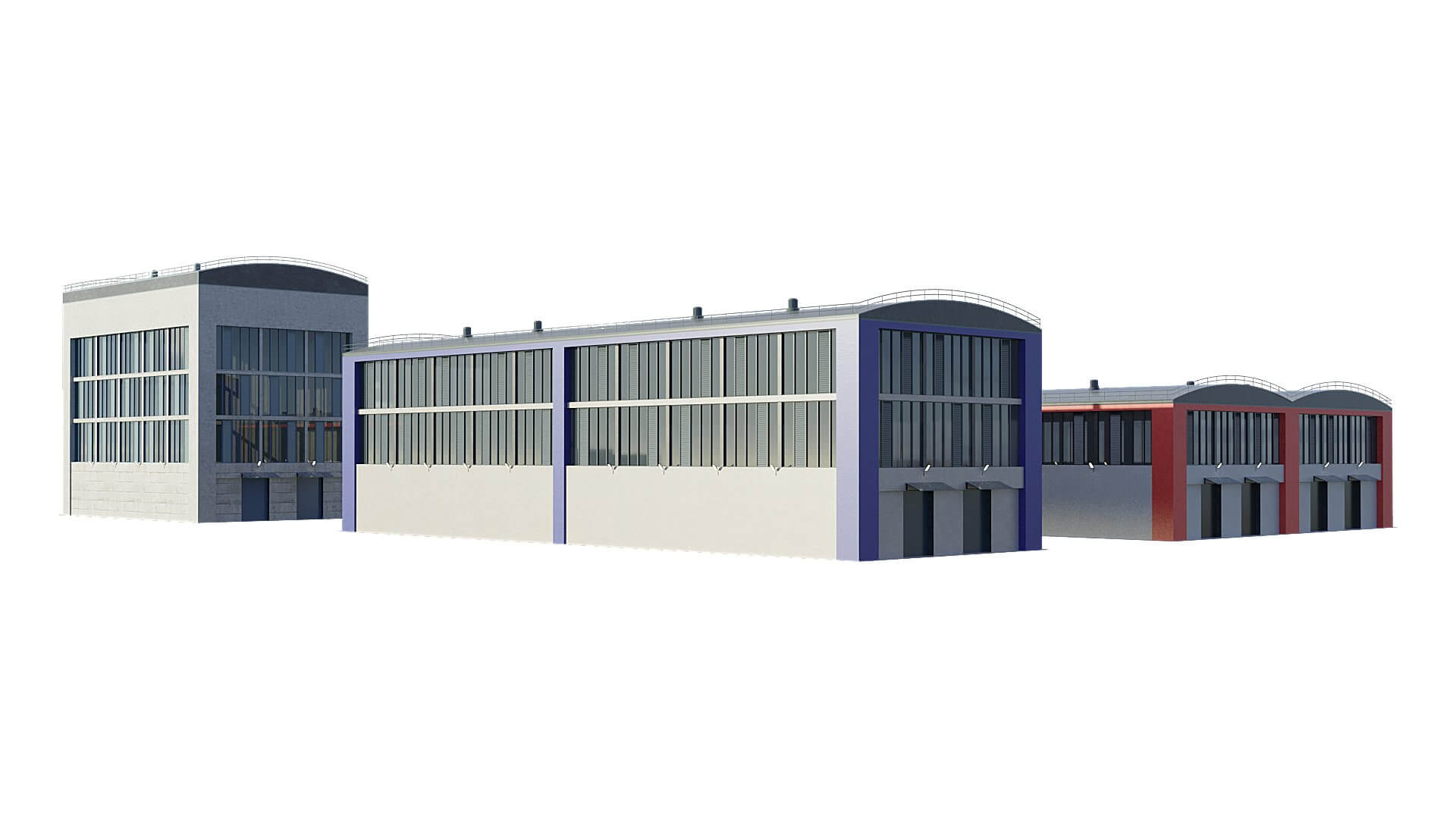 Industrial Buildings Model Pack by PPro